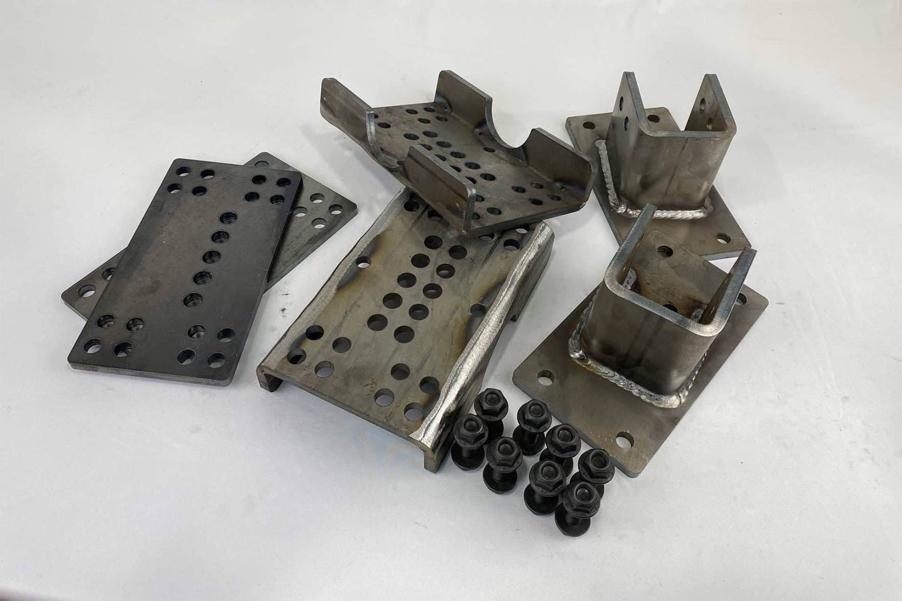 Heavy Duty Trailing Arm Leaf Spring Mount Kit | Impact Derby Products