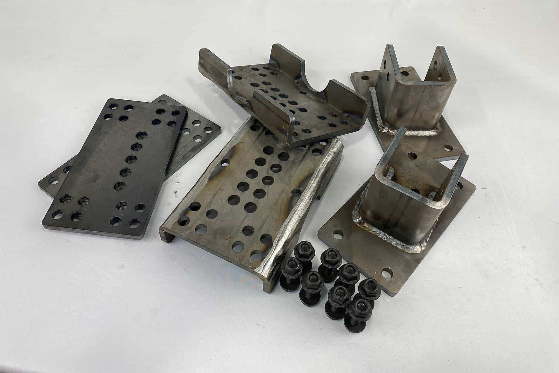 Heavy Duty Trailing Arm Leaf Spring Mount Kit | Impact Derby Products